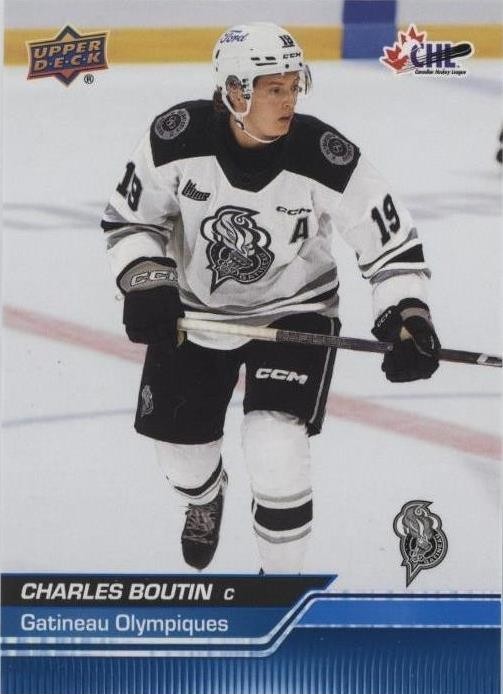 2023-24 Upper Deck CHL - Charles Boutin #217 Blue (RC) for sale online ...