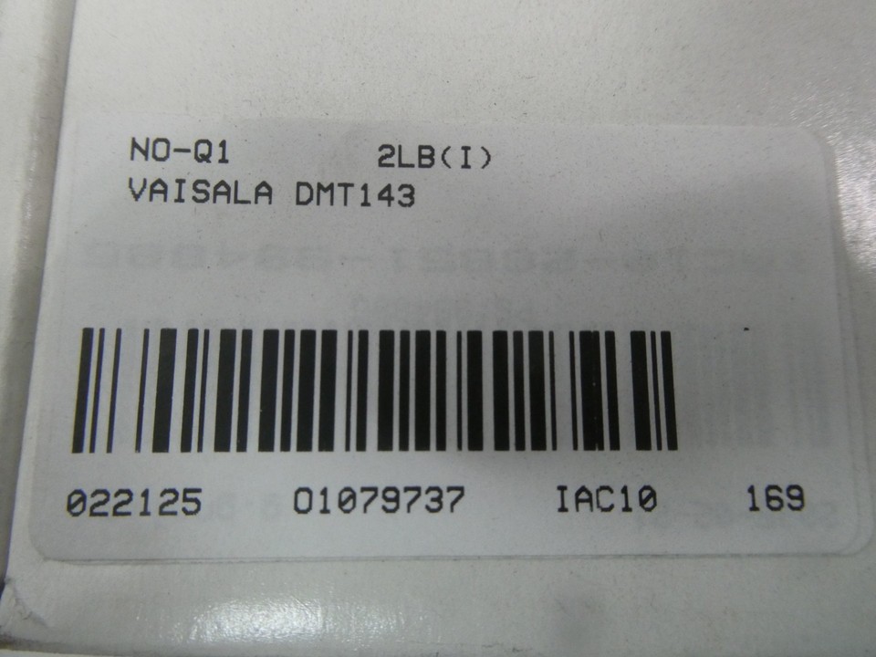 Vaisala DMT143 Dewpoint Transmitter | eBay