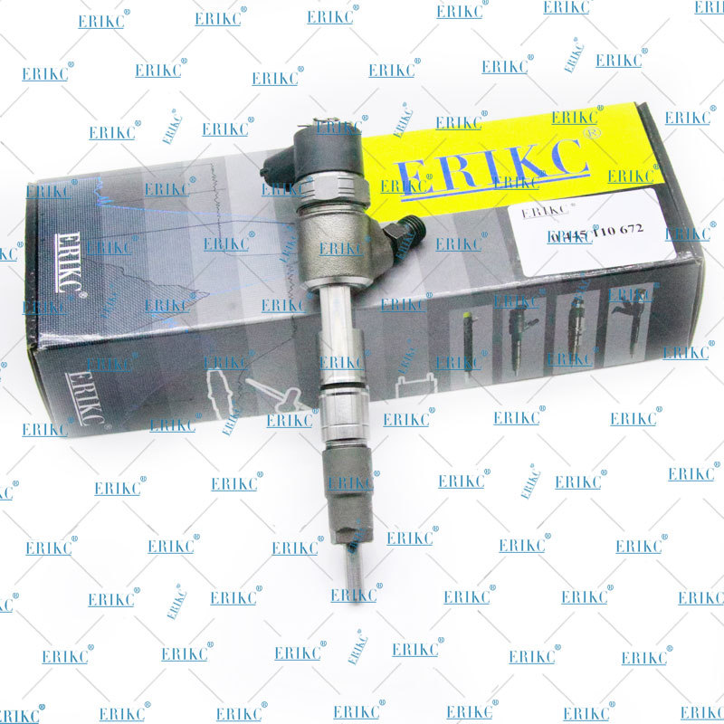 ERIKC Truck Diesel Fuel Nozzle 0 445 110 672 Common Rail Car Injector ...