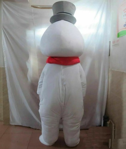 The Snowman Mascot Costume Adult Frosty The Snowman Costume Doll ...