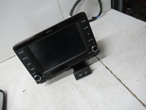 KIA RIO STEREO/HEAD UNIT 7in TOUCH SCREEN, NON SAT NAV TYPE, YB, 06/18 ...