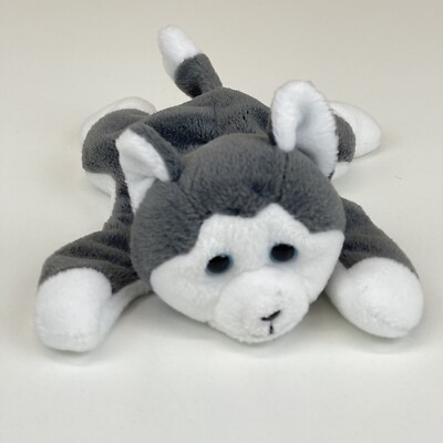 Ty Beanie Babies Nanook Husky Gray Dog 1996 *RARE ERRORS* Retired | eBay