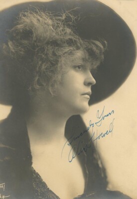 ALICE HOWELL—SIGNED PHOTO w/COA—SILENT COMEDY STAR-SENNETT CHAPLIN ...