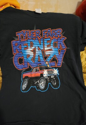TYLER FARR Redneck Crazy M T shirt Gildan 2013 Get My Pissed Off On | eBay