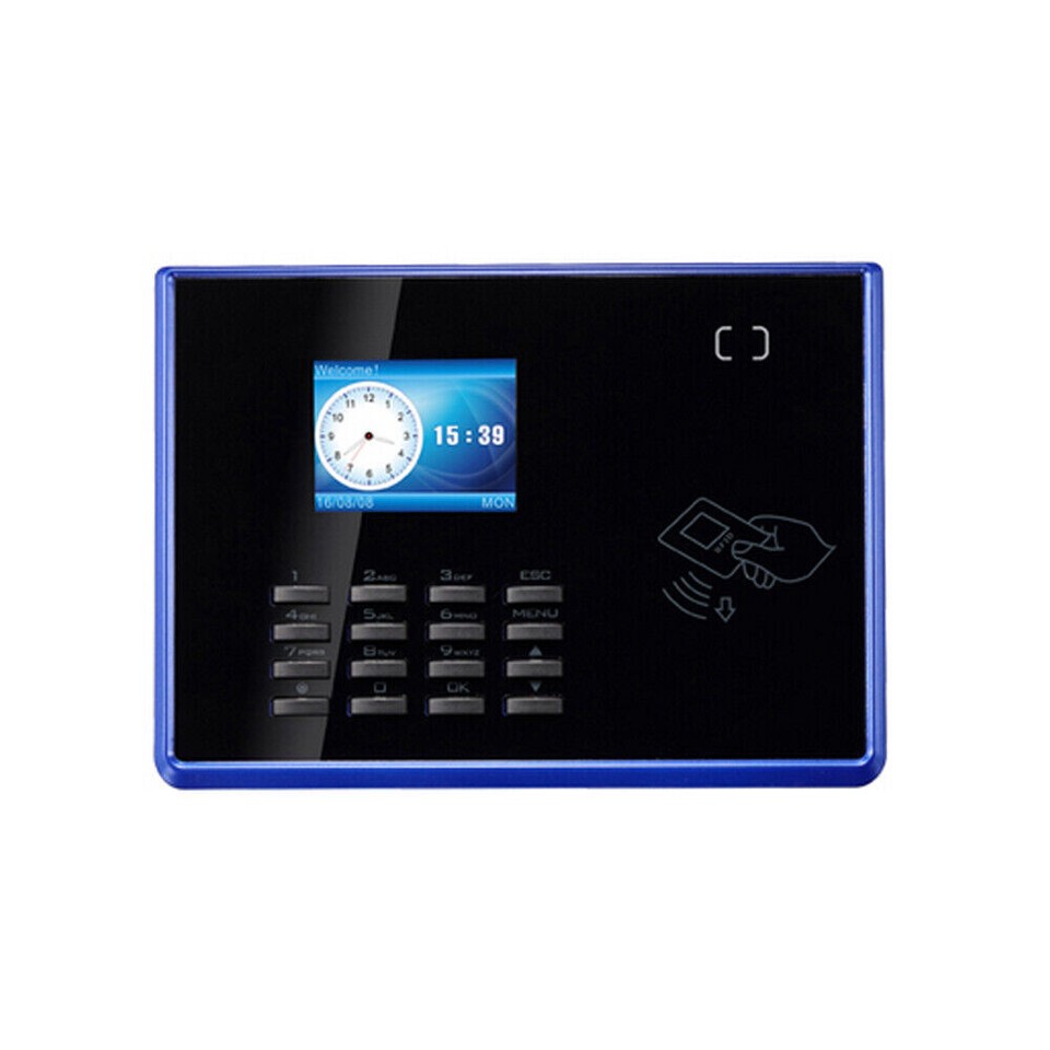 TD900 Color Screen Self-Service Proximity Card Attendance Machine ID/IC ...