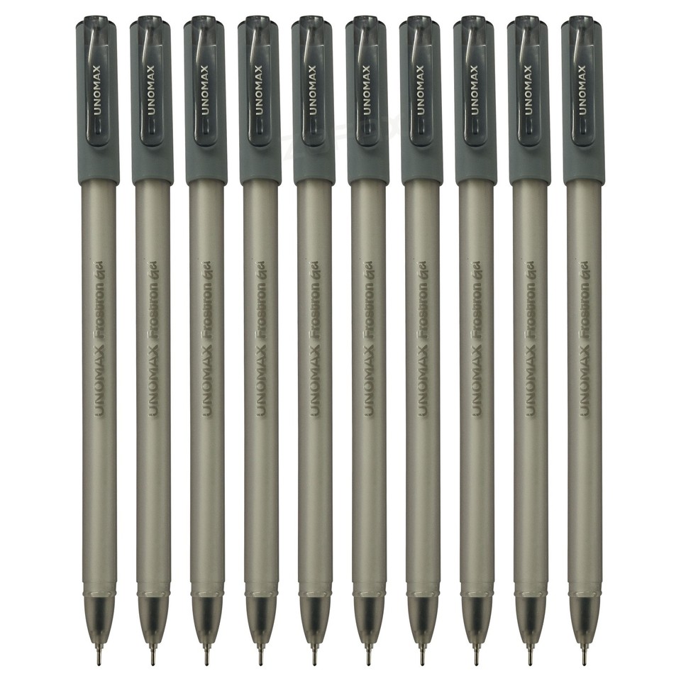 BLACK Gel Pens 0.6mm Fine Point Gel Pen Schools Offices Home Every Day ...