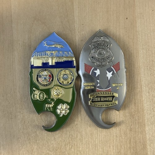 Tennessee TN highway Patrol Challenge Coin Nashville District Sheriff ...