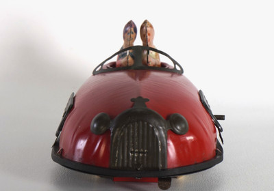 Vintage Lindstrom Skeeter Bug Wind-Up Tin Bumper Car #W19 | eBay