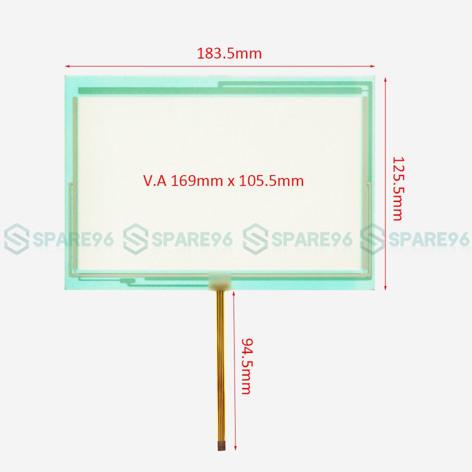 For R 8310-45 R8310-45 Touch screen glass R 8310-45D R8310-45D +Front ...