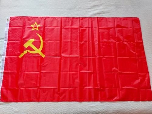 SSSR Flag - approx 150 x 90cm (59 x 35in) | eBay