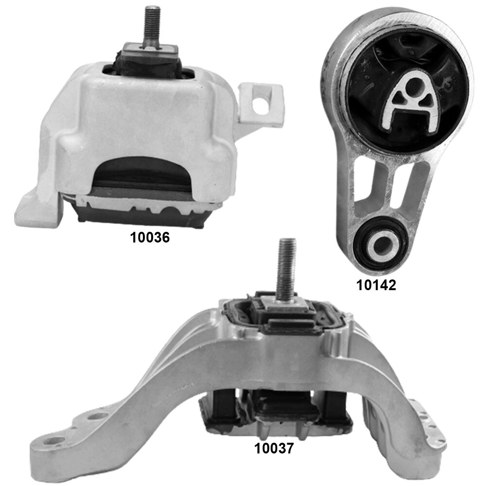 Engine Mount, Eng. Torque Strut Mount & Trans. Mount 3PCS For Mini ...
