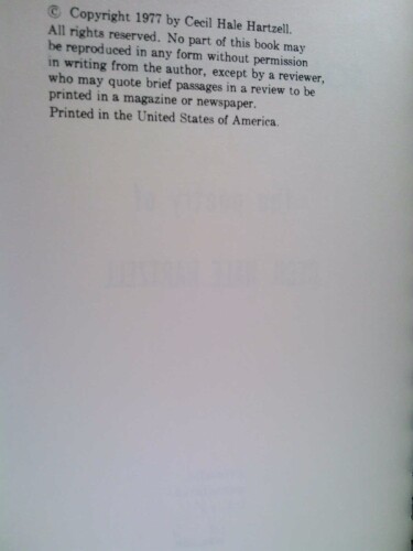 SONG ON THE ANVIL (Signed) by Hartzell, Cecil Hale | eBay