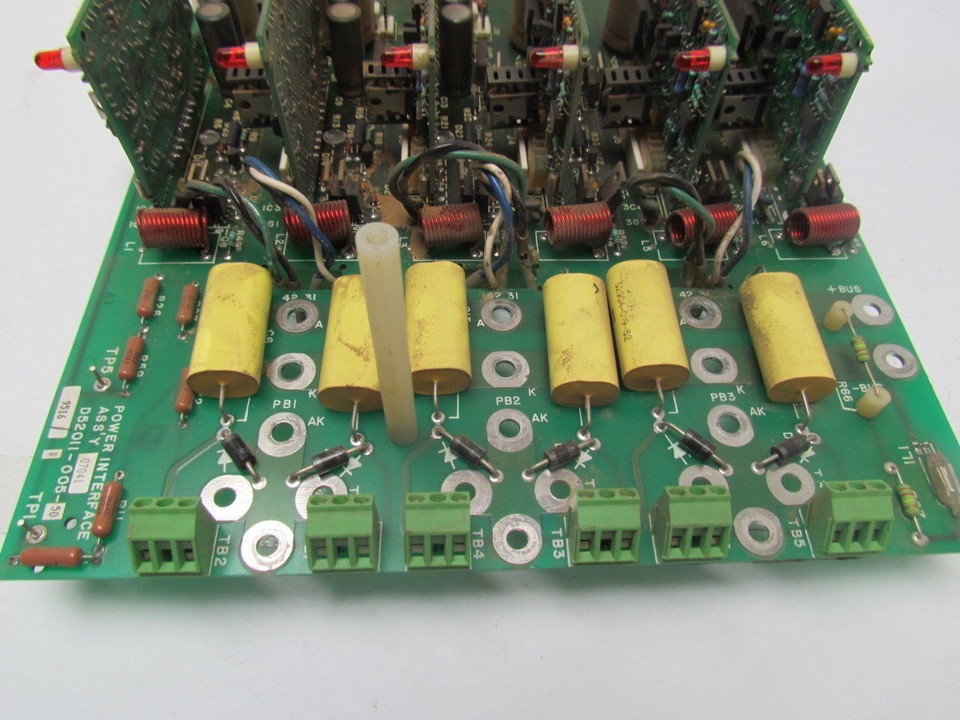 Square D D52011-005-50 Power Interface Circuit Board PCB w/6 Add on ...