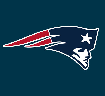 New England Patriots Windscreen Windshield Laptop Sticker Decal 200mm ...