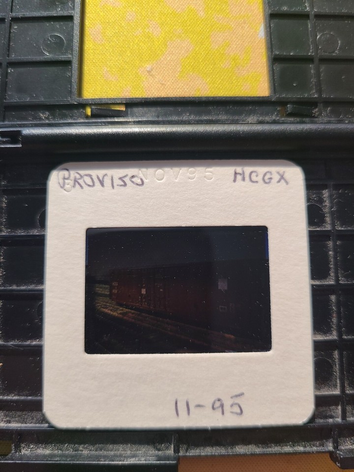 Original Slide North American Salt Co. HCGX 1424 Boxcar Proviso ILL 11 ...