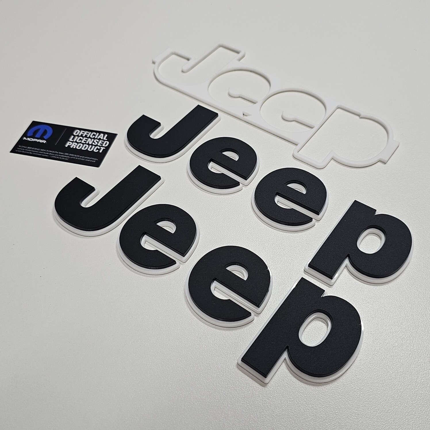 Officially Licensed Laser Cut Acrylic Jeep Wrangler Gladiator Emblems ...