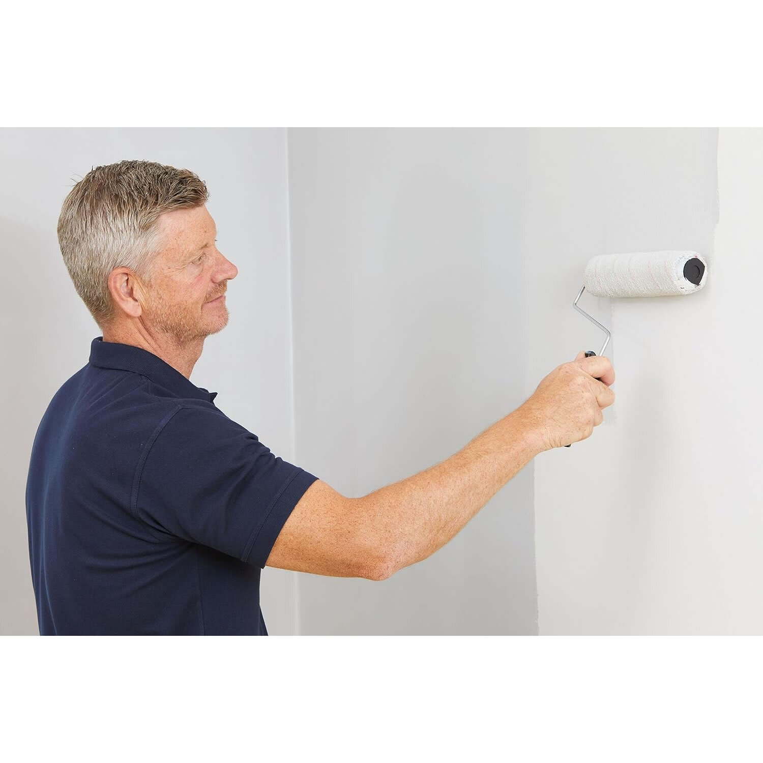 9" Paint Rollers Set, 2 Sleeves Paint Tray & Handle Emulsion Walls ...