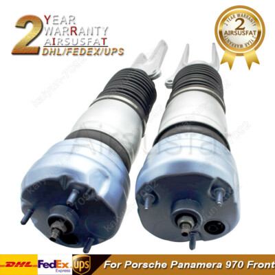2x Front Air Suspension Shock Struts For Porsche Panamera 970 10-16 ...