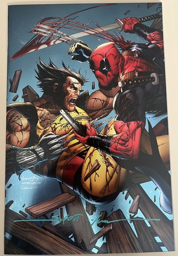 X-Men 26 Scott Williams SIGNED 2024 NYCC Foil. COA Card Deadpool ...