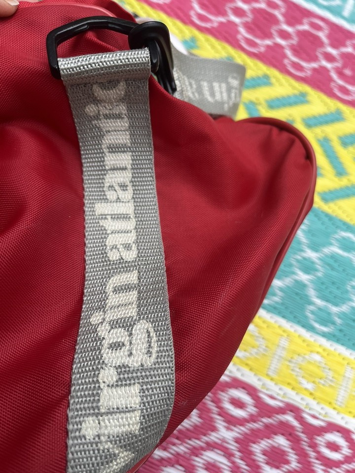 Vintage 1983 Virgin Atlantic Nylon Duffel Bag Red Retro Travel Hidden ...