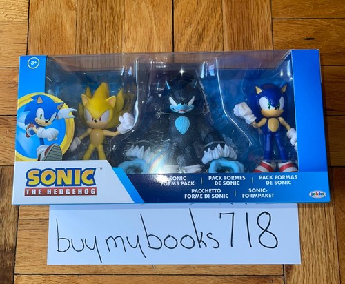 Sonic The Hedgehog Jakks Pacific 3-Pack Werehog - Super Sonic Brand New ...