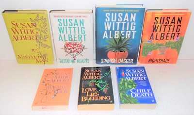 7 books from the China Bayles Mystery series Susan Wittig Albert 4 ...