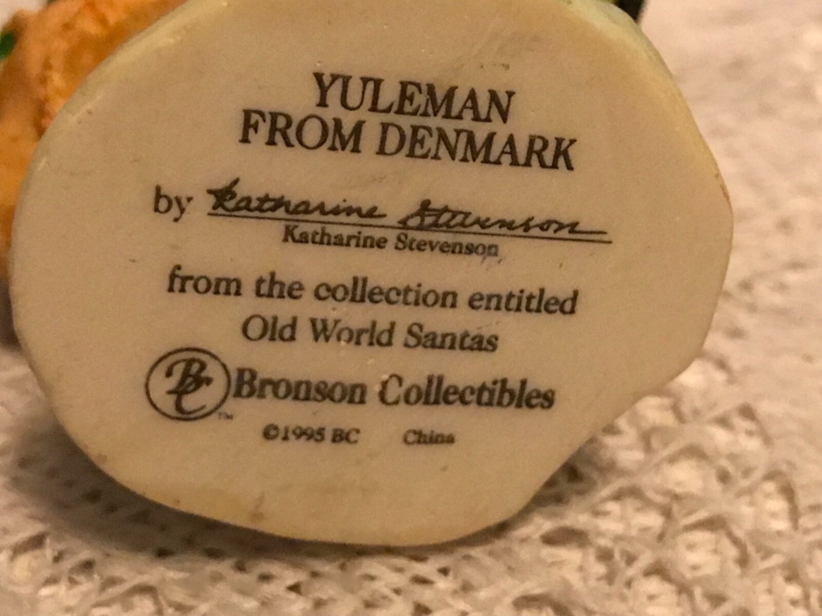 Yuleman from Denmark Old World Santas Bronson Collectibles Katharine ...