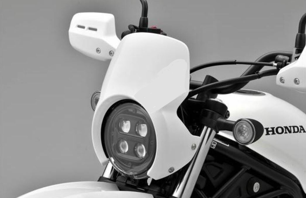 2023 Genuine Honda SCL500 Scrambler Headlight Visor 08R71-K3S-JA0 ...