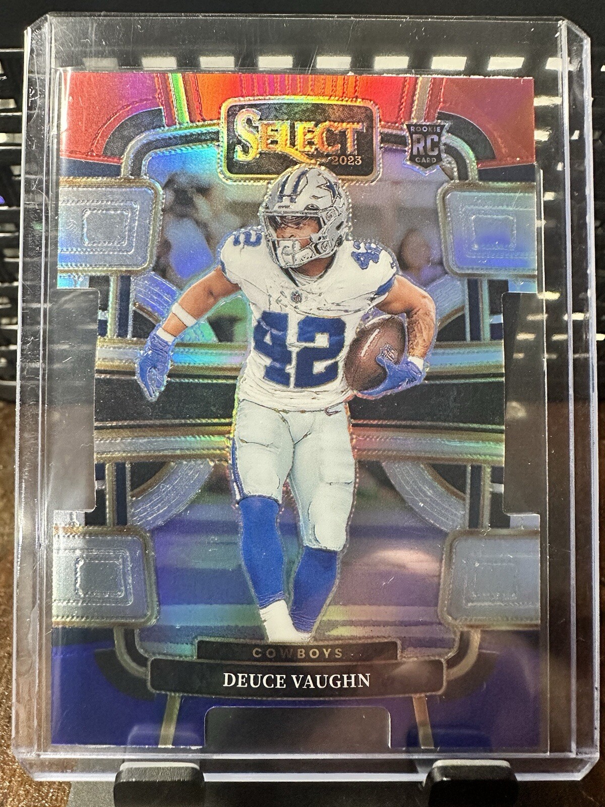 2023 Panini Select - Concourse Red & Blue Prizm Die-Cut #28 Deuce ...