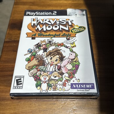 Harvest Moon: A Wonderful Life Special Edition PS2 Playstation 2 Sealed ...