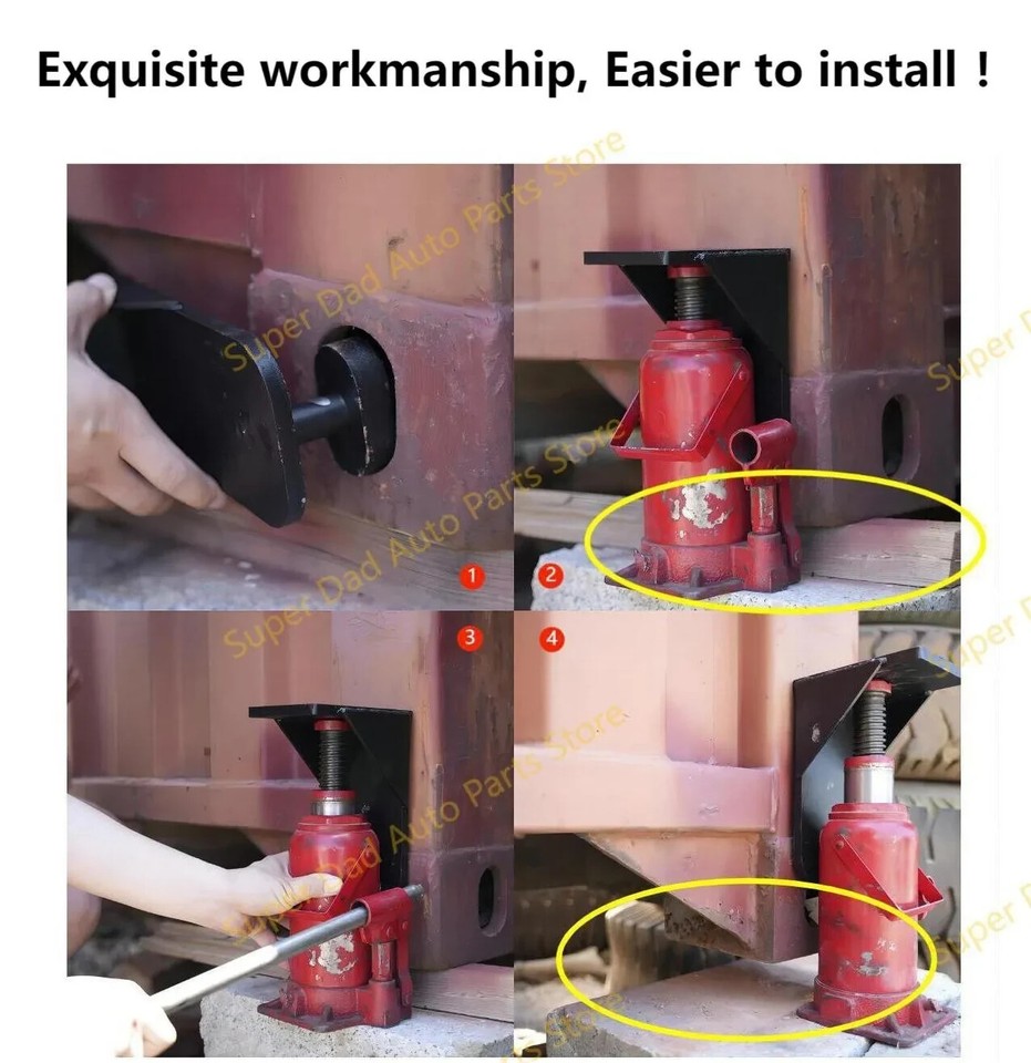 (2 Pack )Shipping Container Leveling Attachment Leveling Leg 14,000k ...