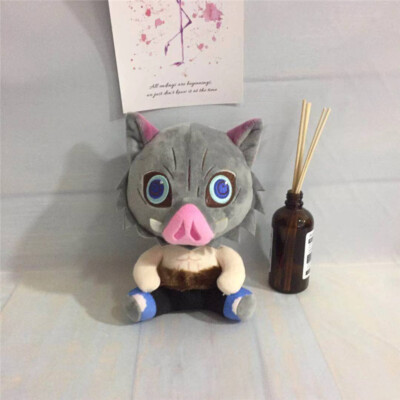 Demon Slayer Hashibira Inosuke Original Student Toy Plush Doll Cosplay ...