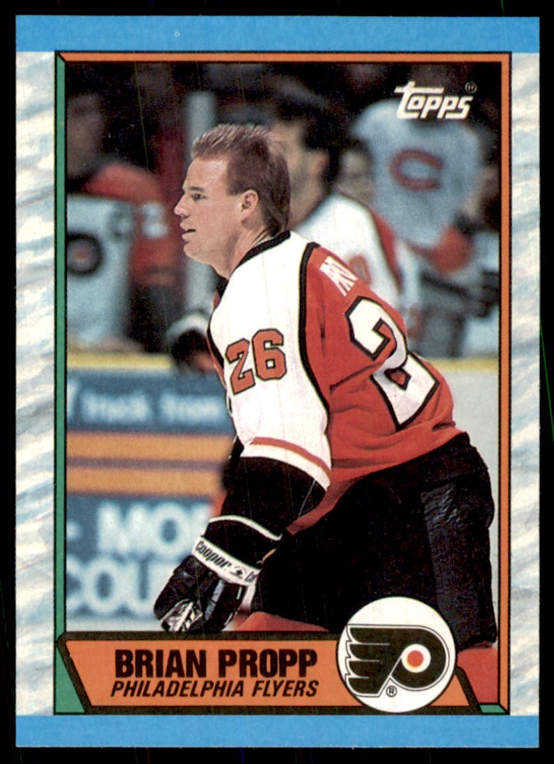 1989-90 TOPPS BRIAN PROPP PHILADELPHIA FLYERS #139 | eBay