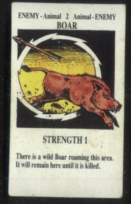 Board Enemy Animal Adventure Card Talisman 2nd Edition by Games ...