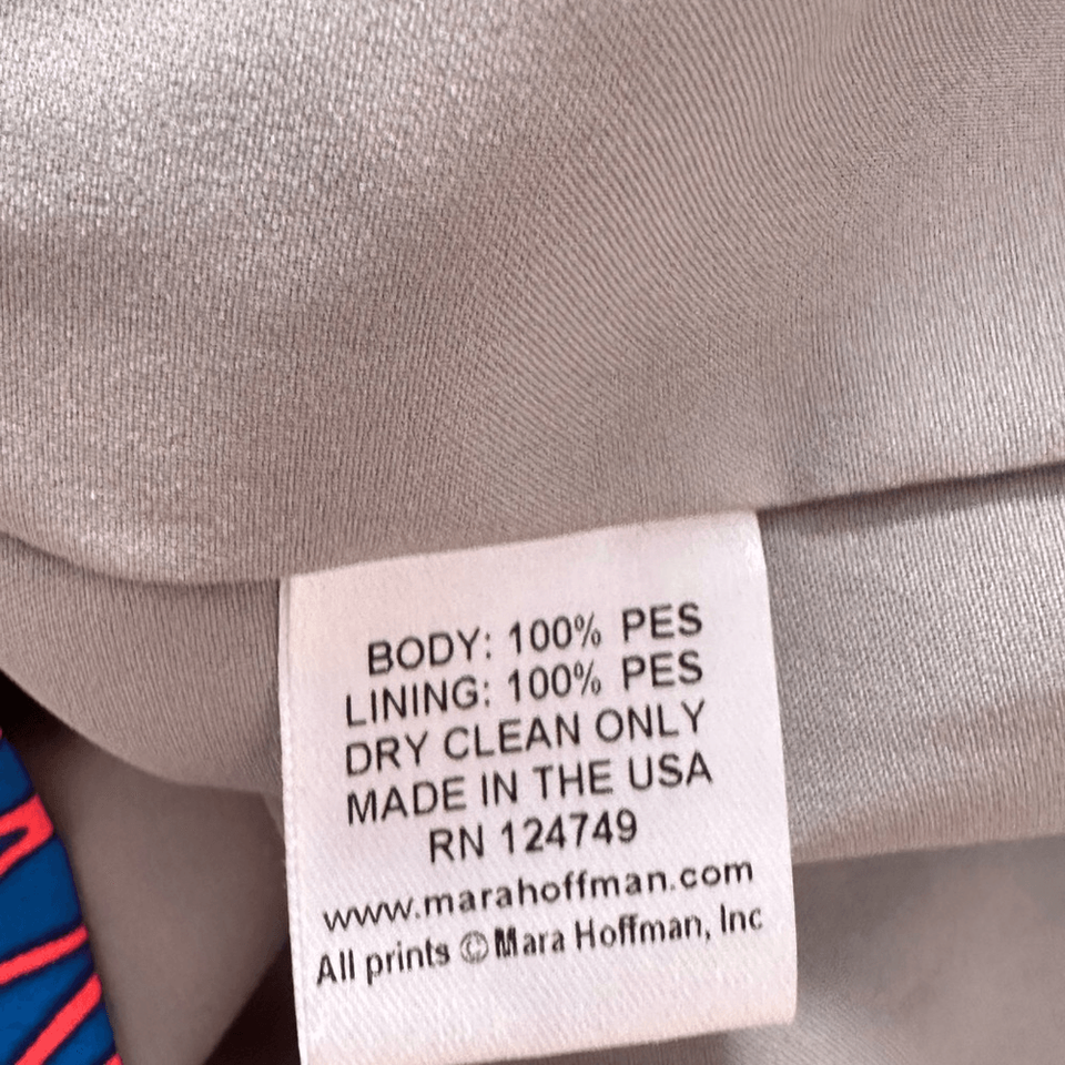 Mara Hoffman Neon Aztec Strapless Mini Cocktail Dress | Size 6 | eBay