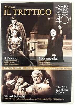 Giacomo Puccini Il Trittico Metropolitan Opera James Levine Exclusive ...