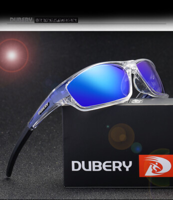 DUBERY Men Glasses Polarized Black Driver Sunglasses UV400 Shades Retro ...
