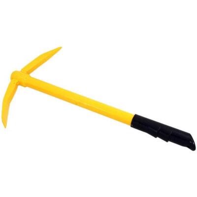 Neilsen Pickaxe Lightweight Mini Mattock Yellow Garden Farm Pick Axe ...