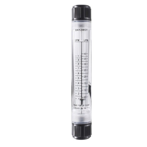 Water Flow Meter Panel Type Flowmeter G-15 0.1-1 GPM 0.5-4 LPM ...