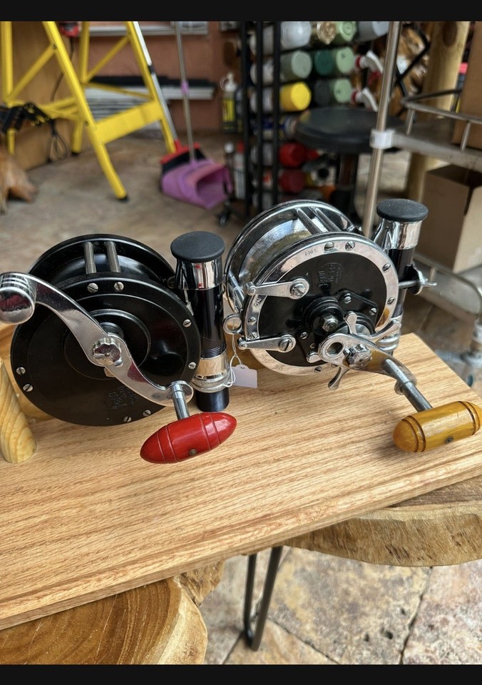 Penn “Mariner” Vintage Reel Collection (49, 149, 249, 349) With Display ...