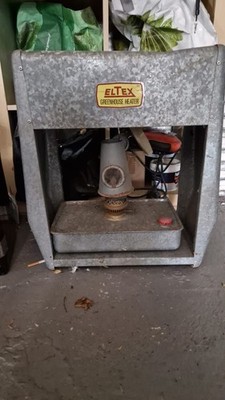 ELTEX wick galvanised paraffin greenhouse Garage Workshop heater | eBay UK