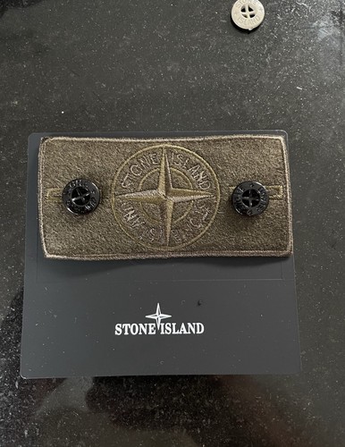RARE Real Stone Island Military Ghost Badge + 2 buttons + SIGNED FOR ...