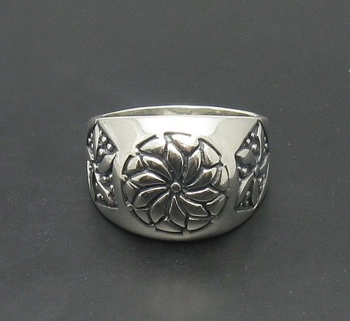 Stylish Genuine Sterling Silver Ring Band Solid 925 Perfect Quality ...