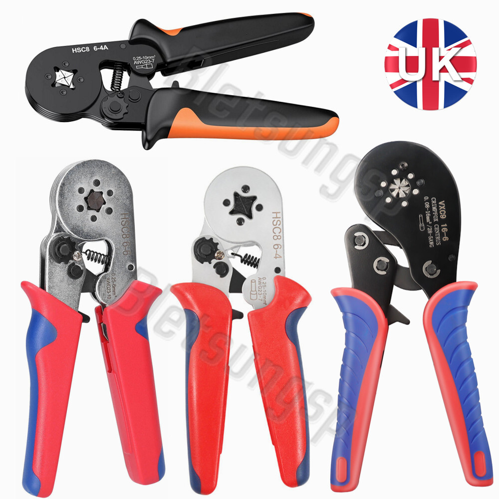 Ferrule Terminal Hand Wire Cord End Crimper Crimp Crimping Tool Plier 0 ...