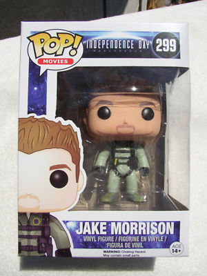 FUNKO POP! MOVIES ID4 INDEPENDENCE DAY #299 JAKE MORRISON FIGURE NEW ...