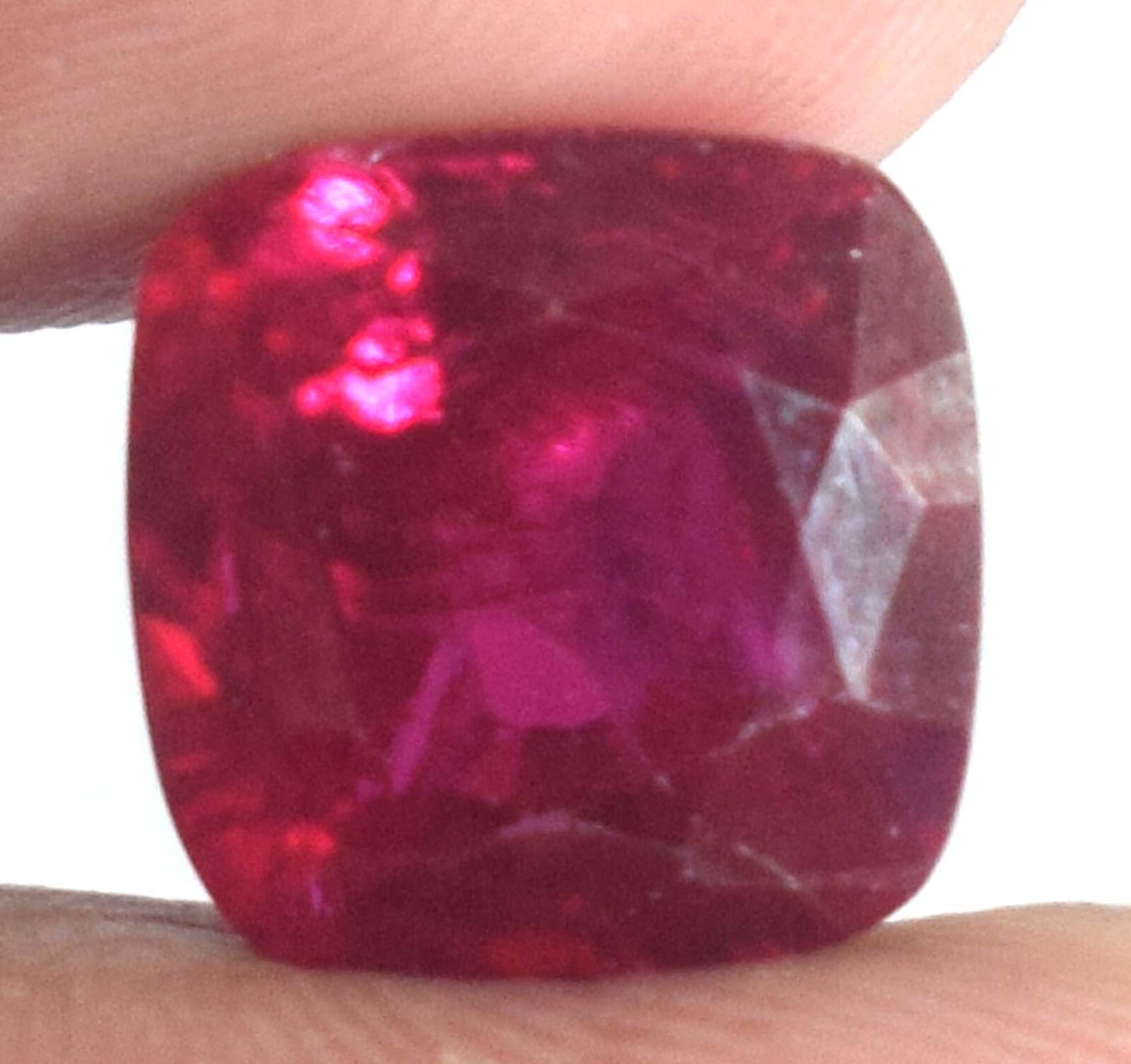 Cushion 7.55 Ct Pink Rubellite Tourmaline Natural Gemstone AGI ...