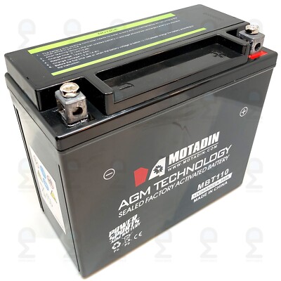 AGM BATTERY FOR HONDA 31500-MCA-003 31500-MCA-003AH 31500-MCA-R31 31500 ...