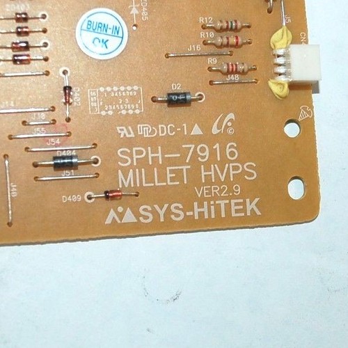 SAMSUNG CLP-315W Laser Printer High Voltage Power Supply HVPS Board SPH ...