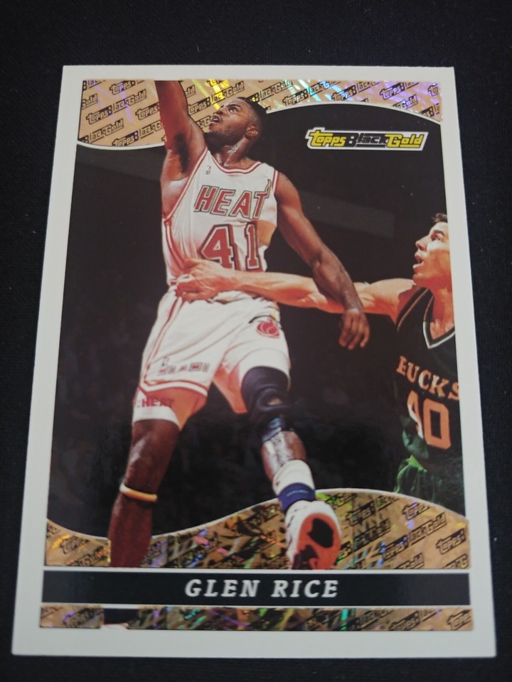 MIAMI HEAT 1995 UD Collector's Choice Glen Rice LOT 3 NBA BASKETBALL ...