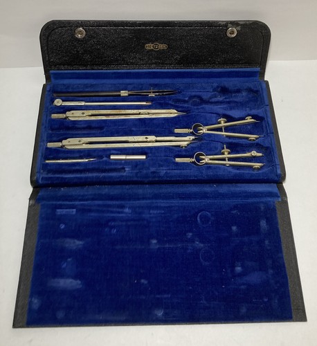 Vintage Dietzgen Drafting Tools Compass Set Germany US Zone Incomplete ...